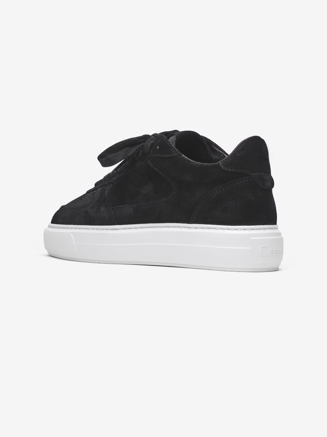 Court Trainer Black Suede – Cleens