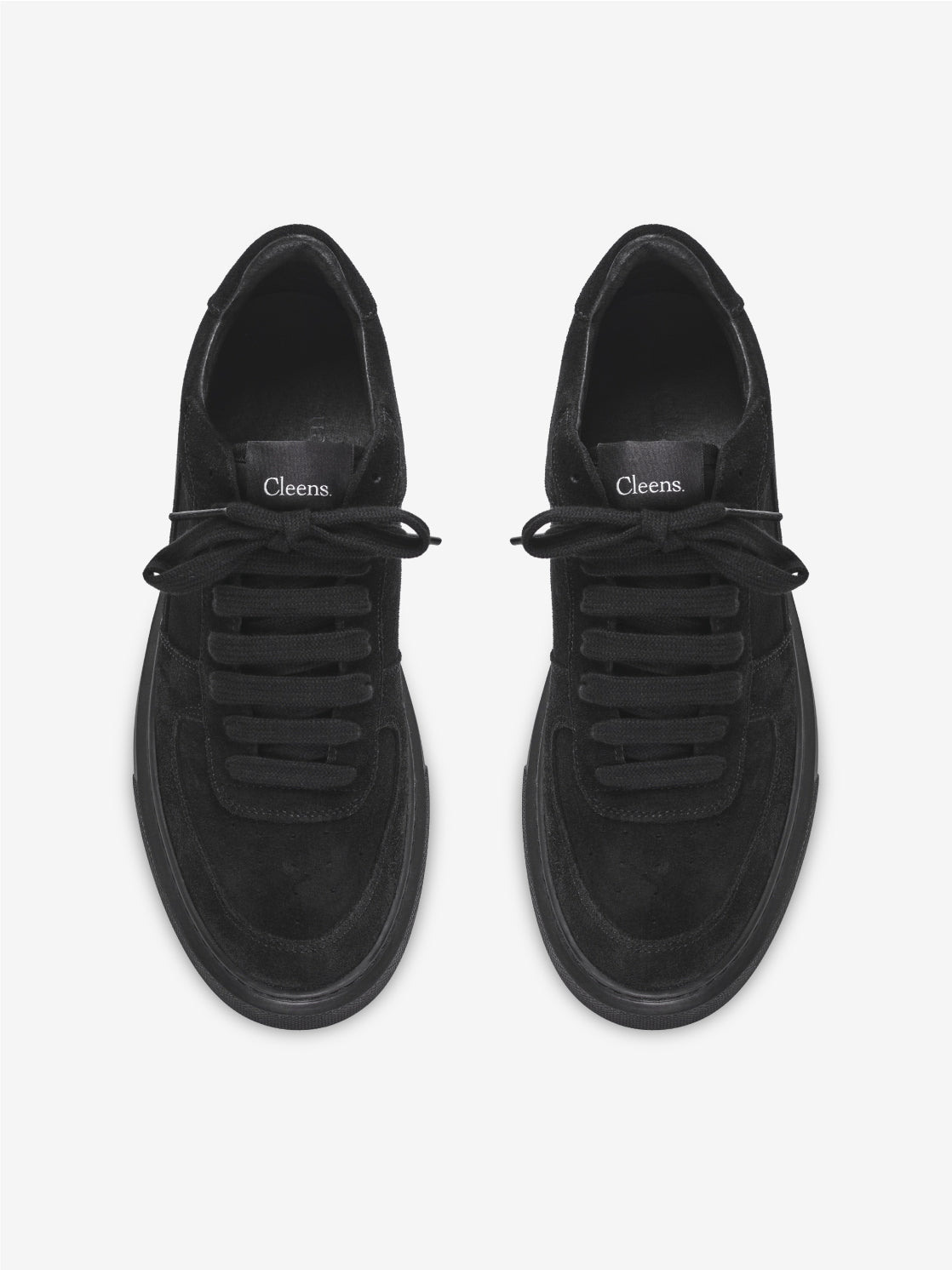 Court Trainer Triple Black Suede – Cleens