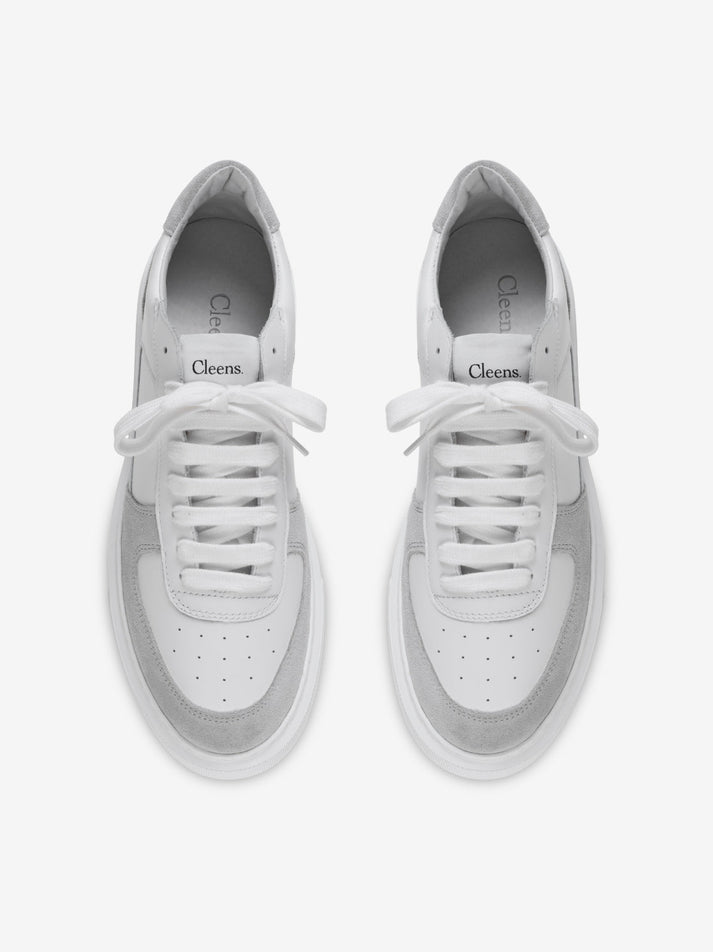Court Trainer White Nappa – Cleens